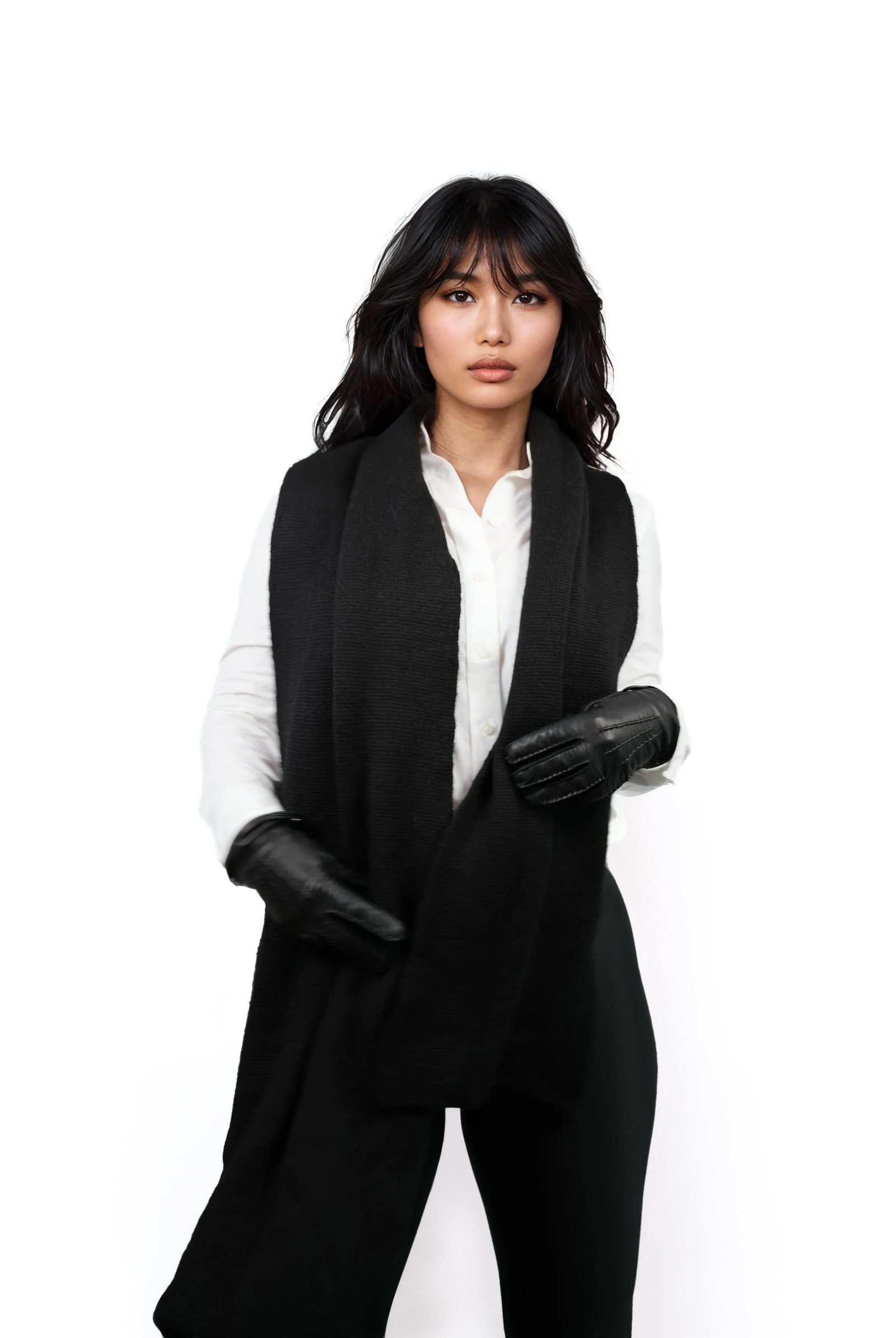 No 000 Free Scarf Knitting Pattern - Grivette Design