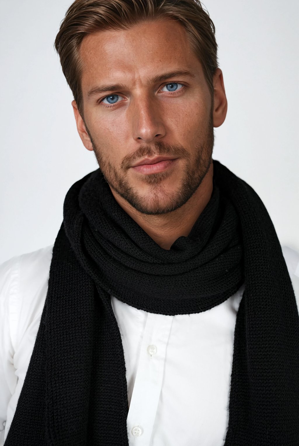 No 000 Free Scarf Knitting Pattern - Grivette Design