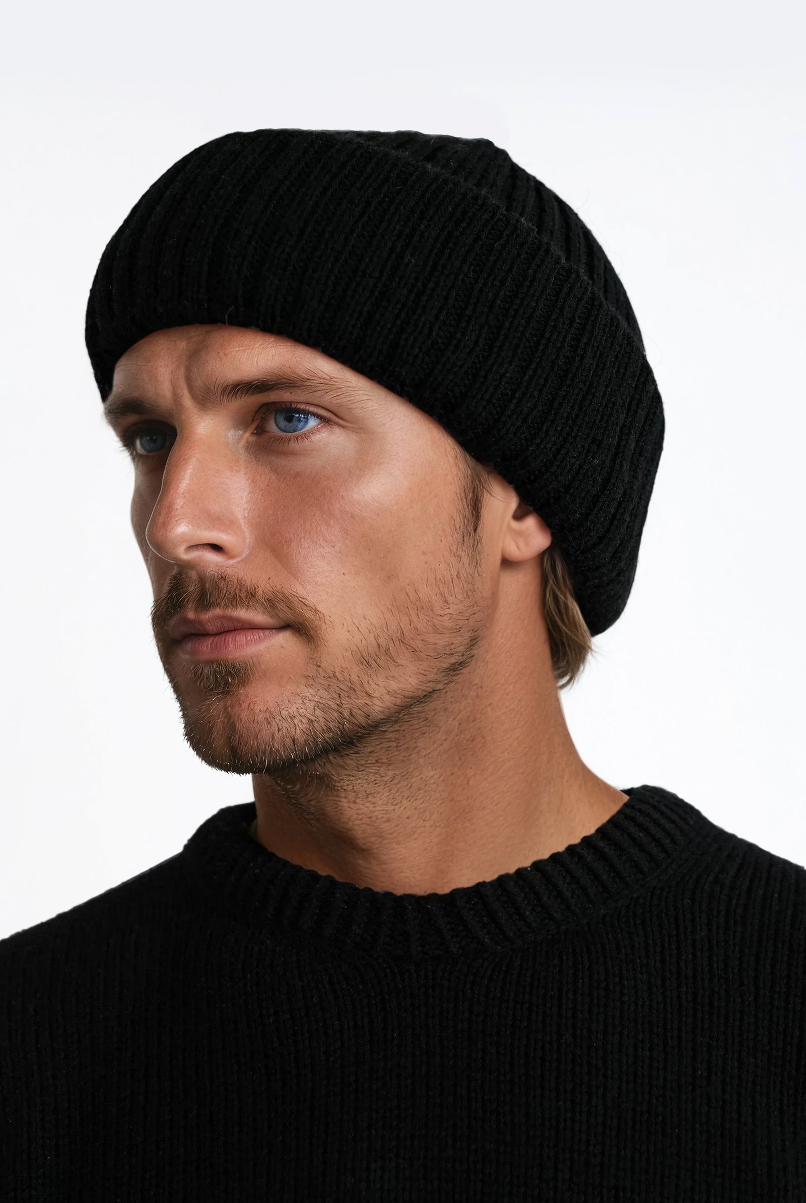 No 001 Beanie Knitting Pattern - Grivette Design