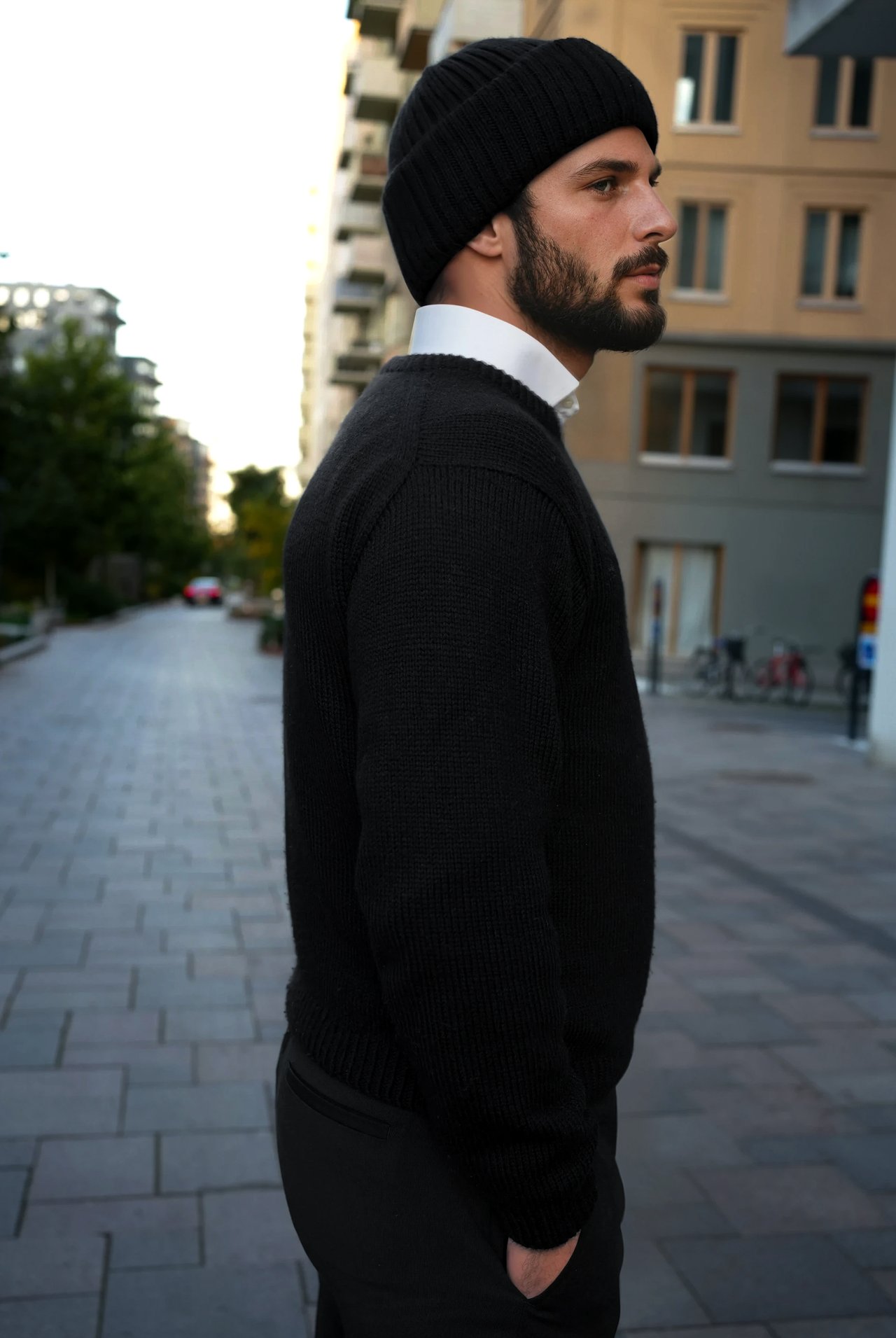 No 001 Beanie Knitting Pattern - Grivette Design